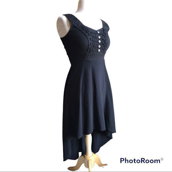 Royal Bones | Dresses | Royal Bones By Tripp Black Medieval Goth High ...